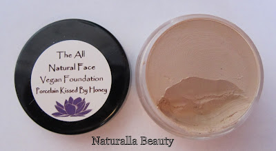 The All Natural Face Vegan Cream Foundation - Naturalla Beauty