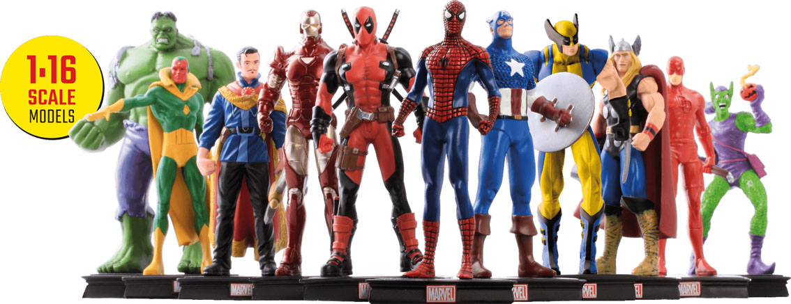BLIMEY! The Blog of British Comics: Marvel Universe Figurine Collection ...
