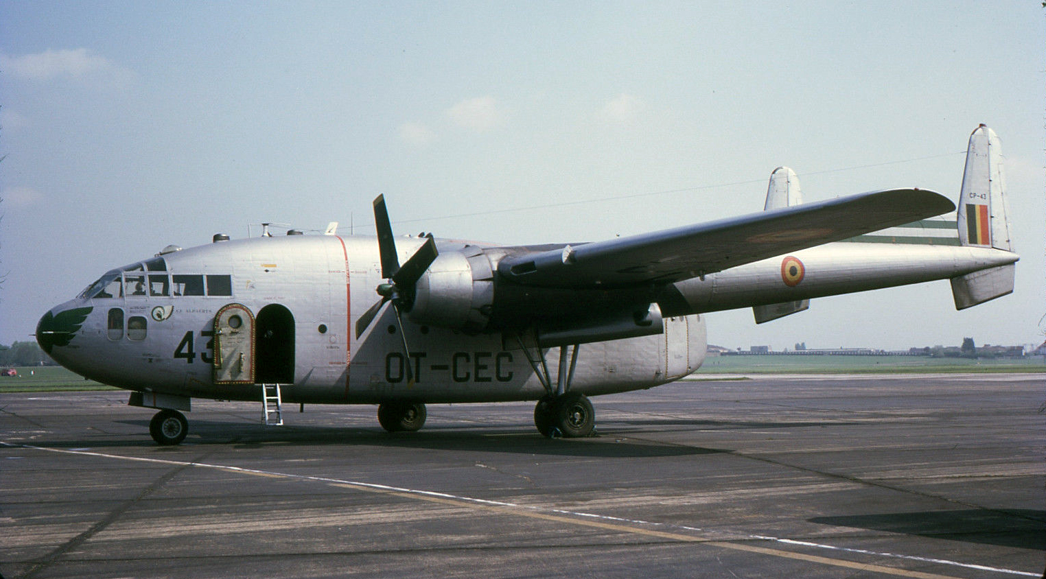 transpress nz: Fairchild C-119G Flying Boxcar twin-engine transport ...