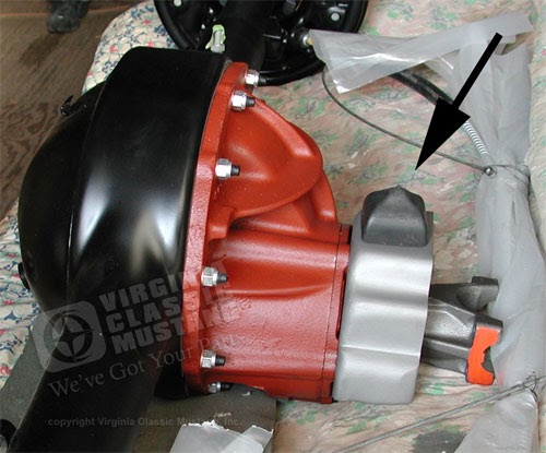 Virginia Classic Mustang Blog: New! Mustang Rear Axle Pinion Snubber ...