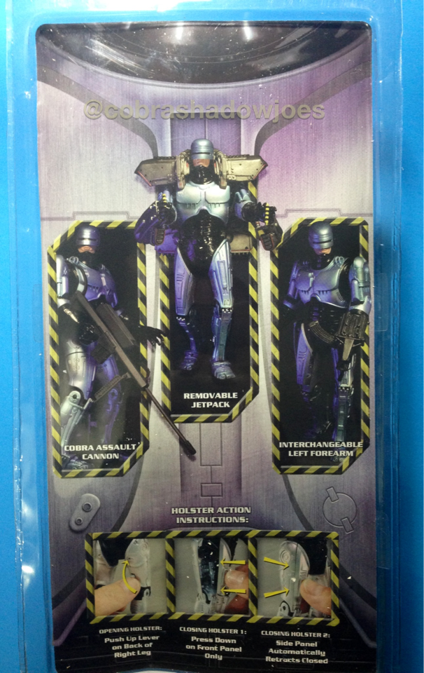 CobraShadowJoes: NECA Toys Robocop - Deluxe Figure with Jetpack and ...