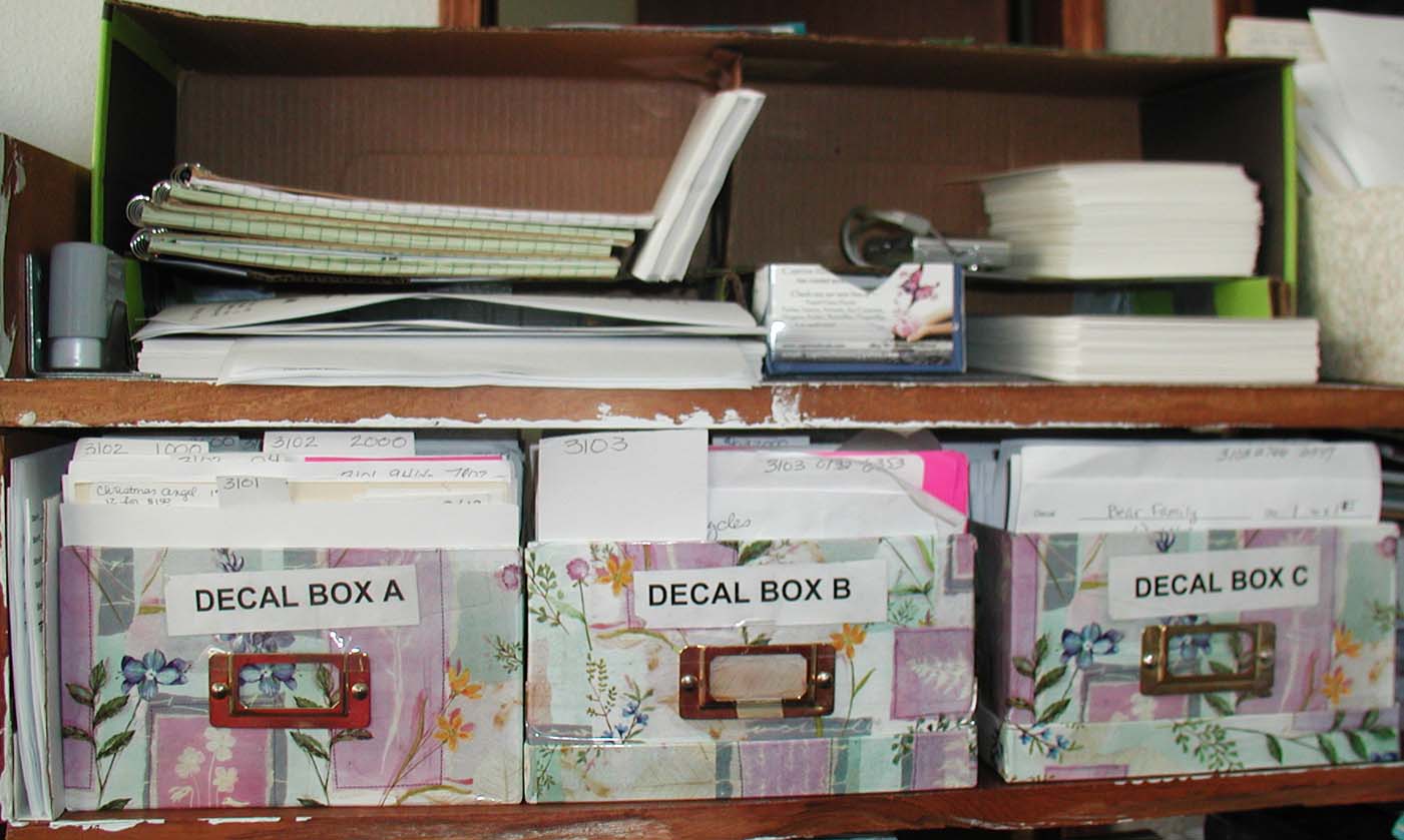 Captive Crafters: Decal Storage