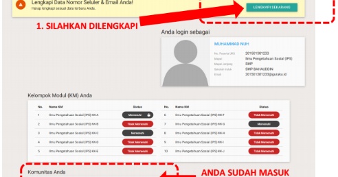 Panduan Verval Data Guru di SIM PKB - Modul Ajar Kurikulum Merdeka