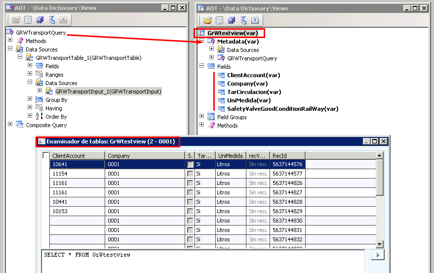 Aprendiendo Dynamics Ax: Leer un query mediante X++ en Dynamics Ax