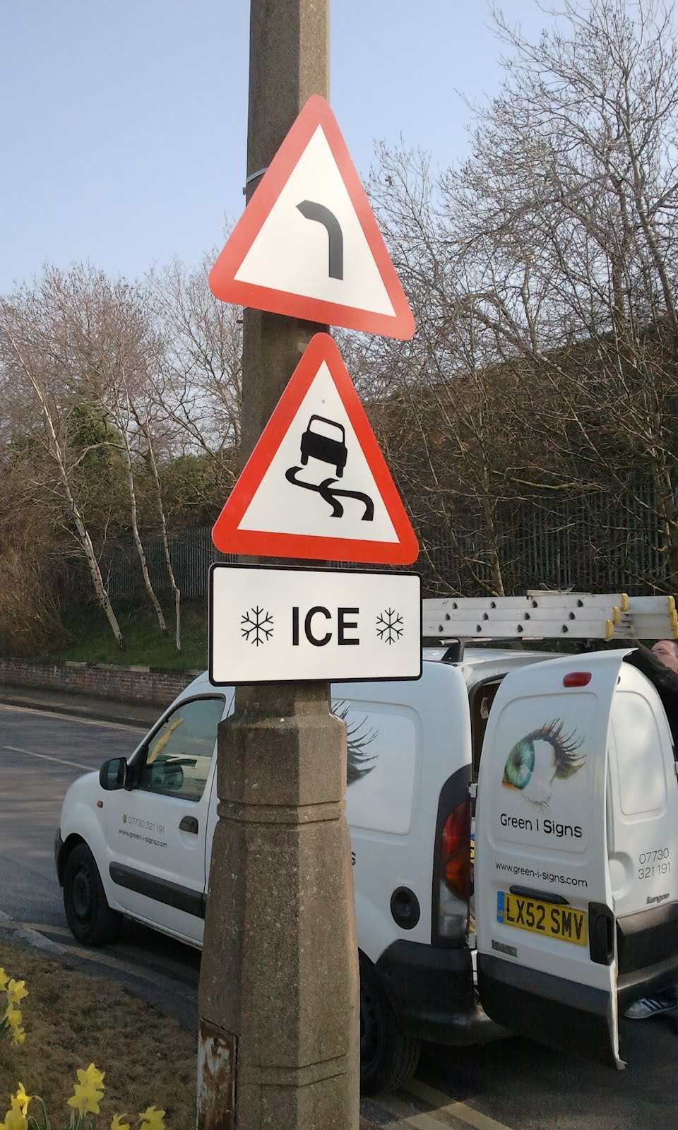 The Green I Signs Blog: Class 1 reflective road signage supplied ...