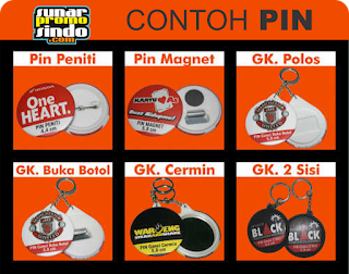 Aneka Bentuk Pin Promosi Murah | Gantungan Kunci Murah | Pin Promosi ...