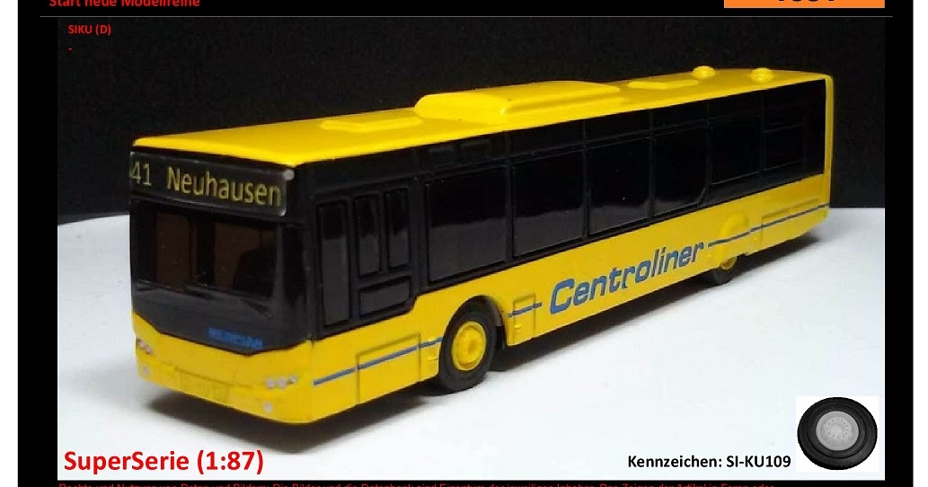 1631 - NEOPLAN N 45 16 Centroliner Evolution Niederflur-Linienbus - von ...