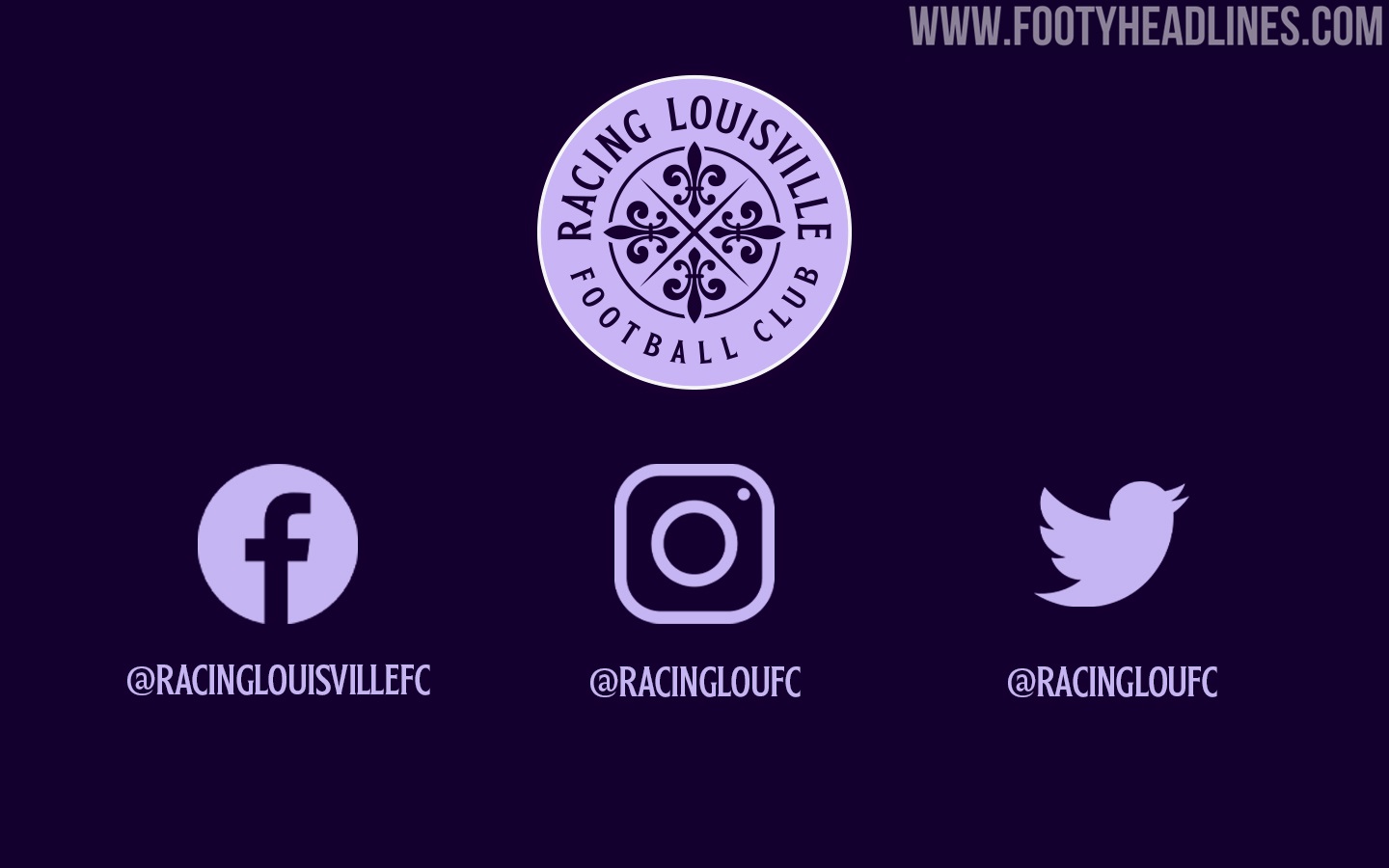 All-New Team: Racing Louisville FC Logo & Name Revealed - Footy Headlines