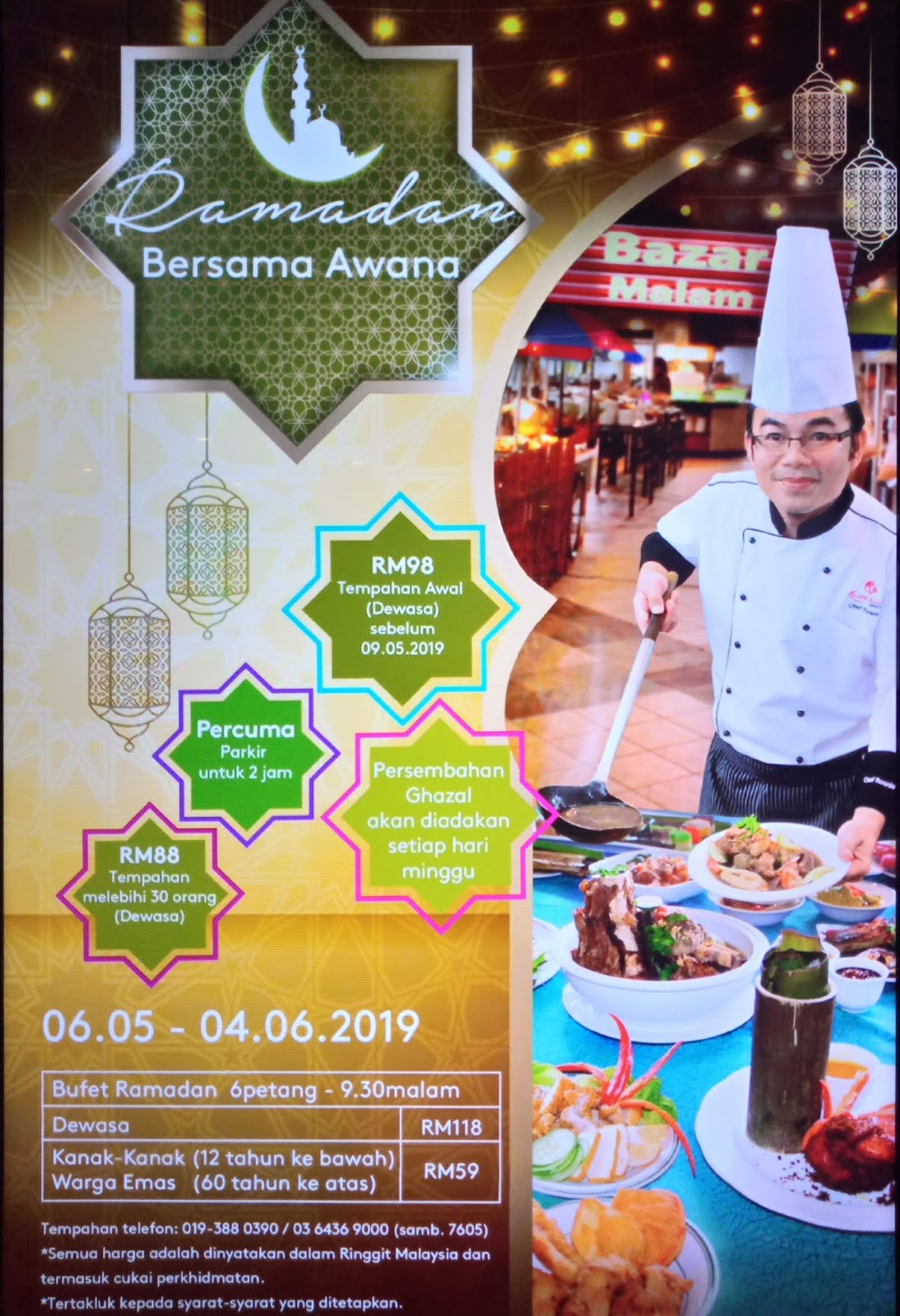 Nikmati Buffet Ramadhan Di Resort World Awana, Genting Highlands