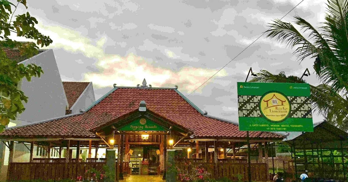 Resto Limasan - Nuansa 'Ndeso', Harga Nyaman