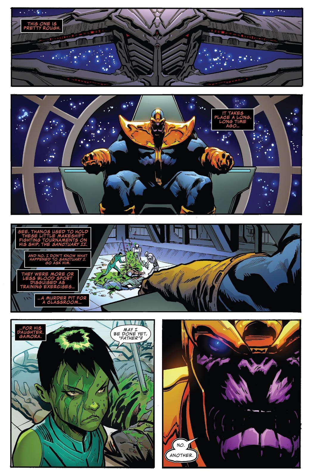 Weird Science DC Comics: Thanos Annual #1 Review - Marvel Monday
