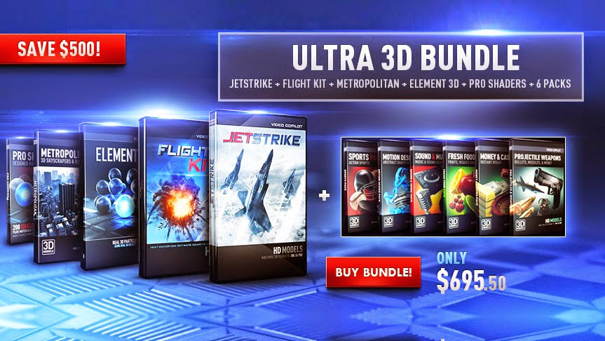 The Studio Bundle Element 3d Pro Shaders All 6 Model