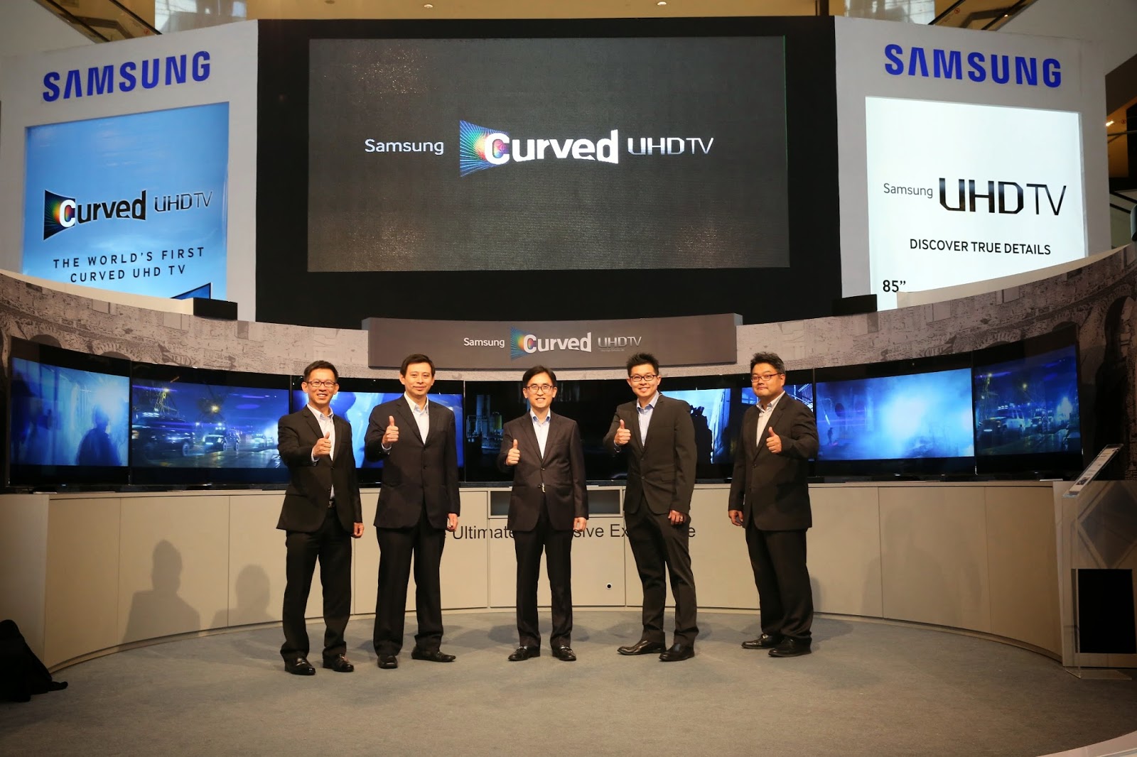 Samsung Unveiled World’s First Curved Ultra High Definition (UHD) TV
