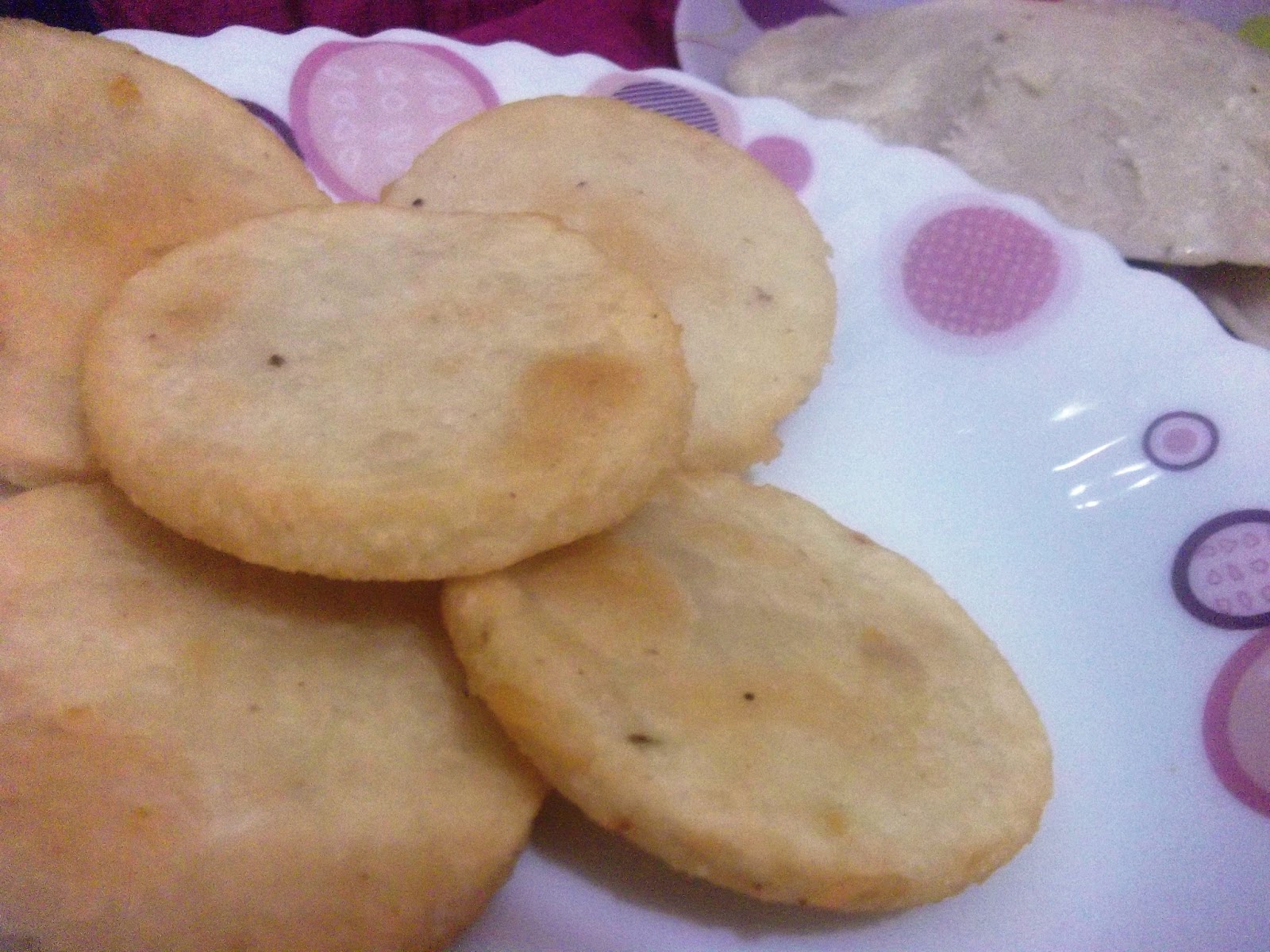 Shaain's Cooknotes: Poricha Pathiri