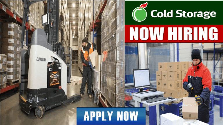 Work Opportunities Cold Storage Company in Singapore