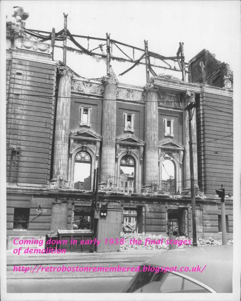 Retro Boston Remembered: The Tale of the Boston Opera House: A Lost ...