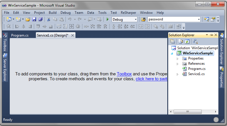 Simple Windows Service Example In C Net Aspnetcnetvbnetjqueryjavascriptgridview 4436