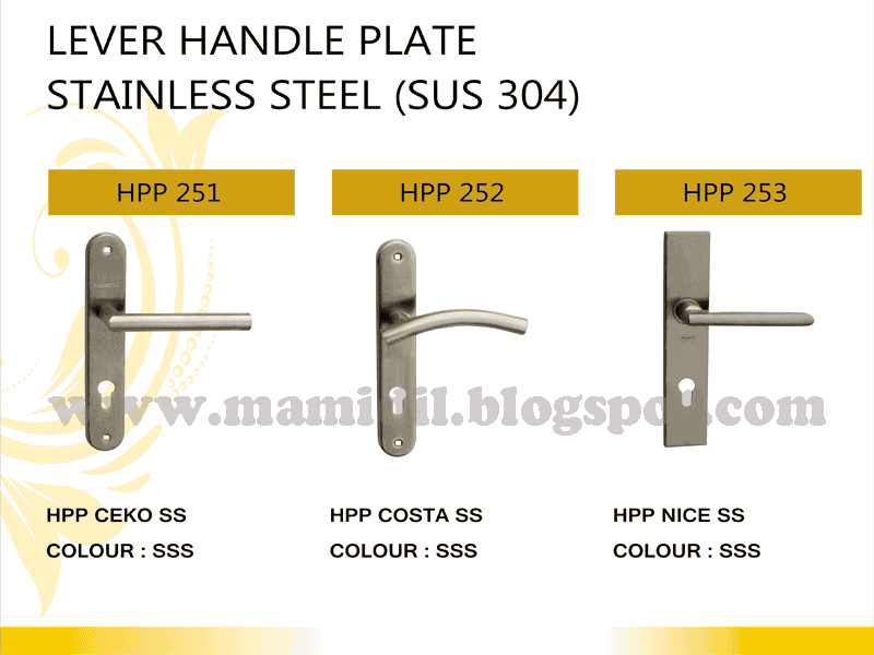 lever handle plate paloma ~ paloma lock