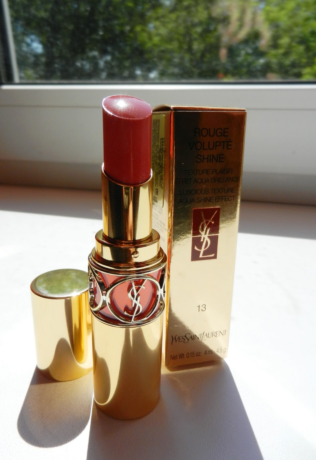 Блог Доброго Мурсика :): Yves Saint Laurent Rouge Volupte Shine in 13 ...