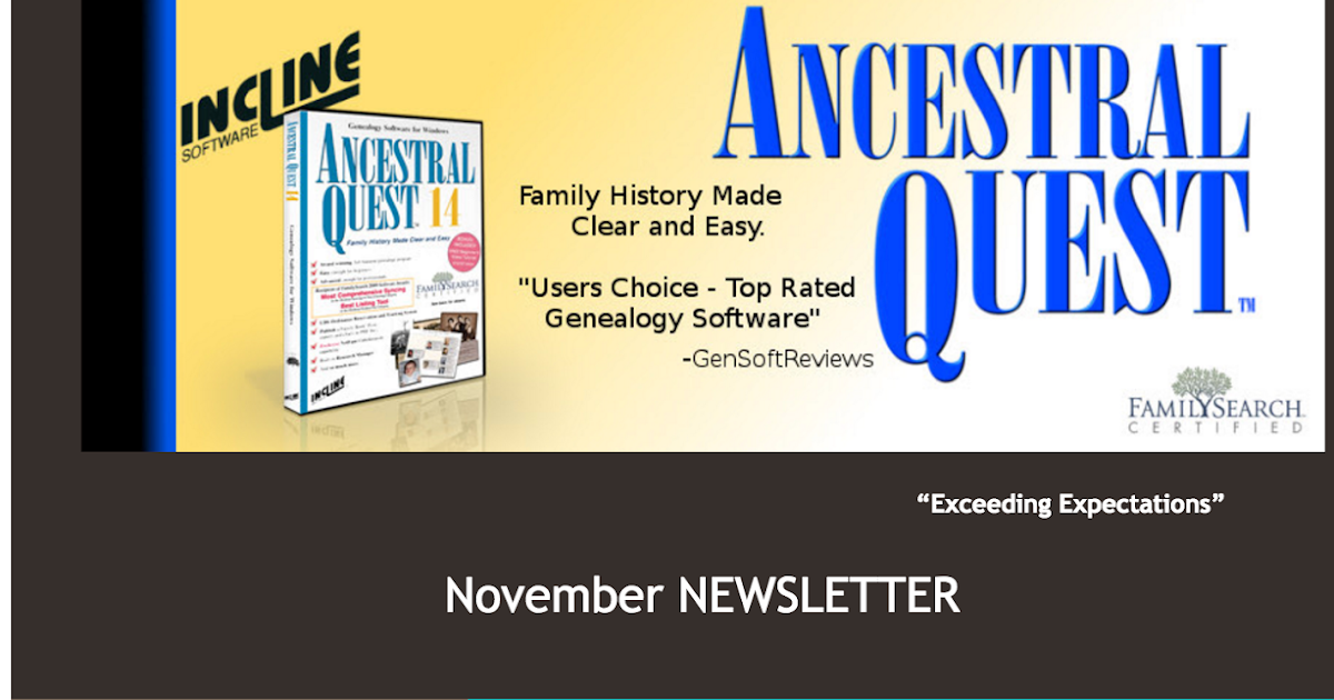 Genealogy's Star: Ancestral Quest 15 adds new features