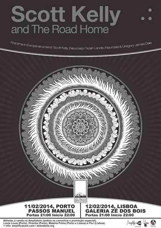Reportagem: Scott Kelly, Father Murphy @ Galeria ZDB, Lisboa - 12-02-2014