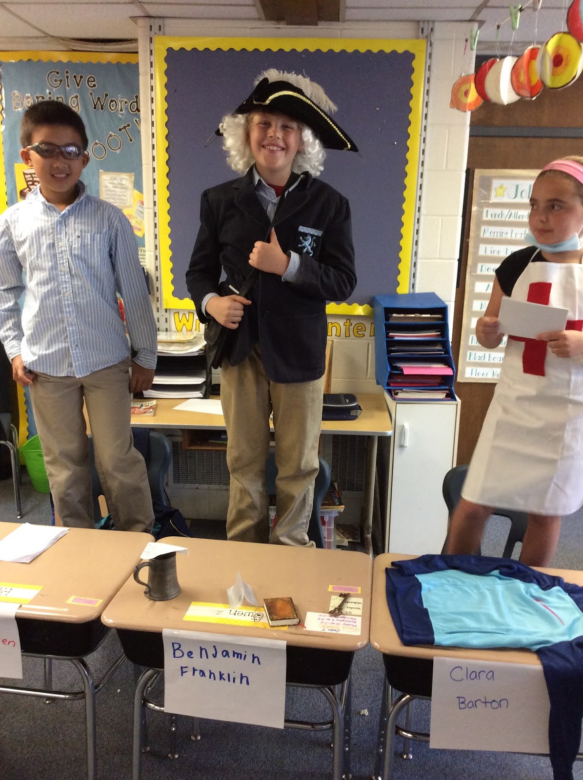 Ms. Lassins' and Ms. Clements' Fourth Grade Class