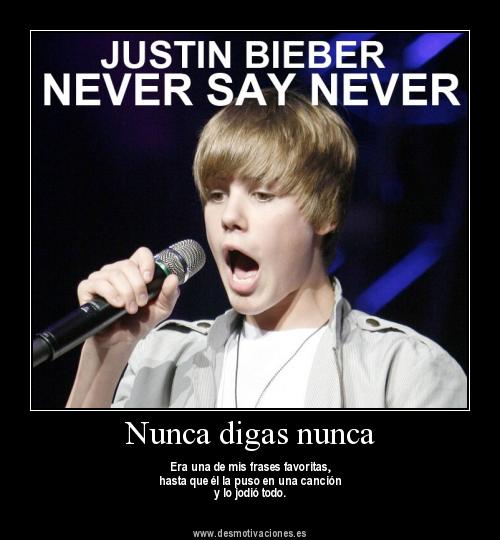 Nunca digas nunca