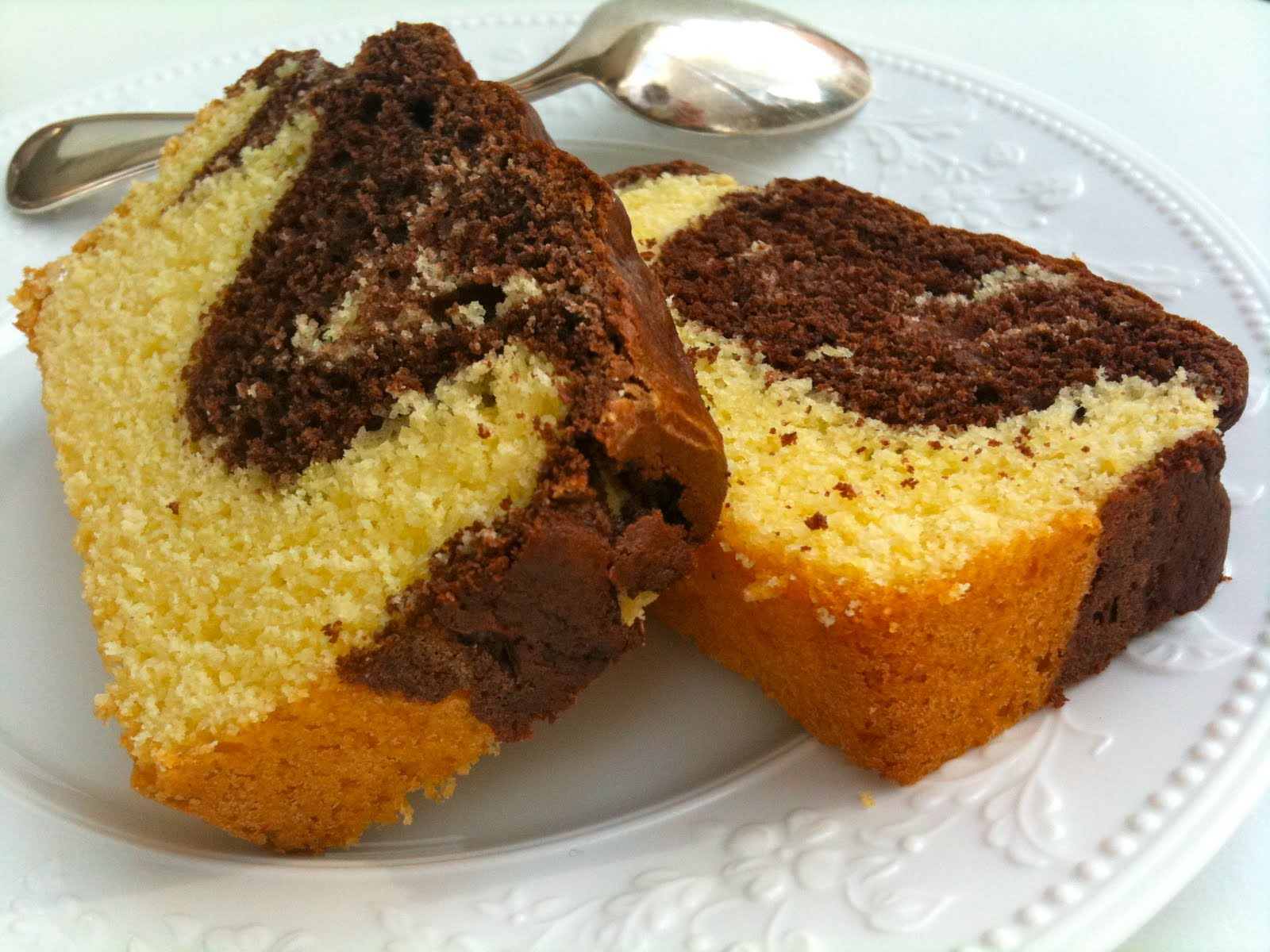 Bretzel & Café Crème: Gâteau marbré light