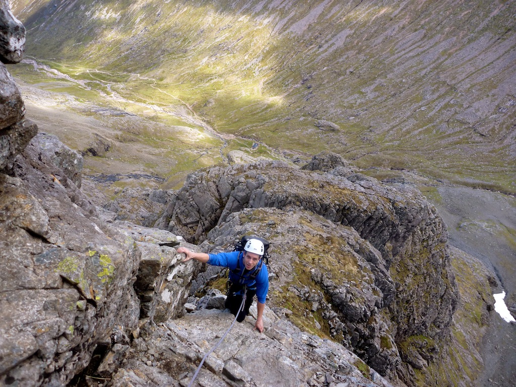 Alan Halewood: Tower Ridge and Ledge Route