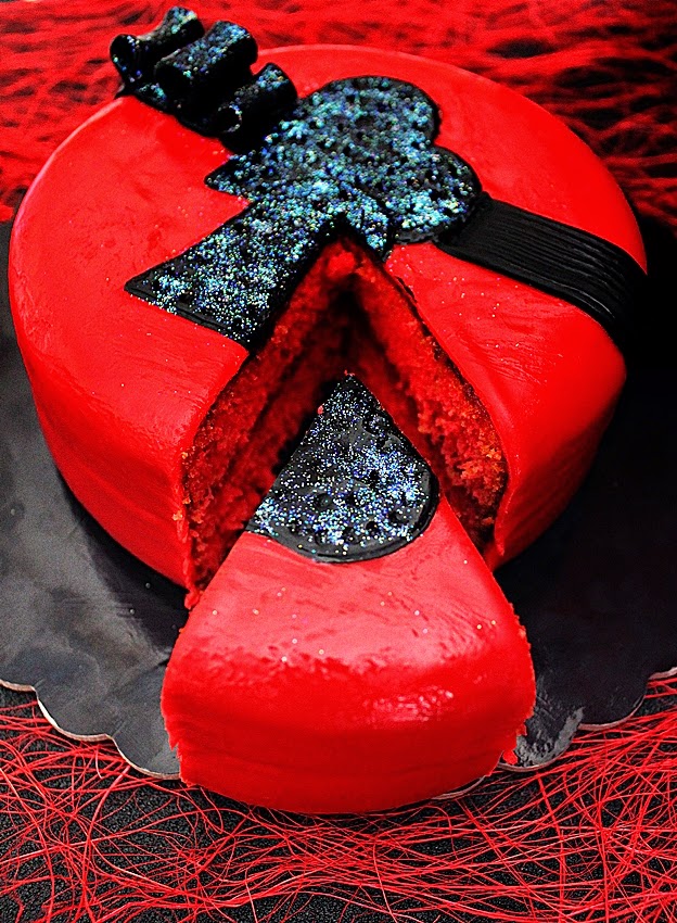 Cozinhadaduxa: Um Bolo para Celebrar o Dia de São Valentim