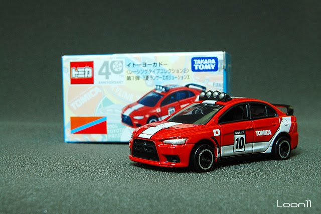 ~ My Die Cast Life ~: Tomica Apita Mitsubishi Lancer EVO X Rally