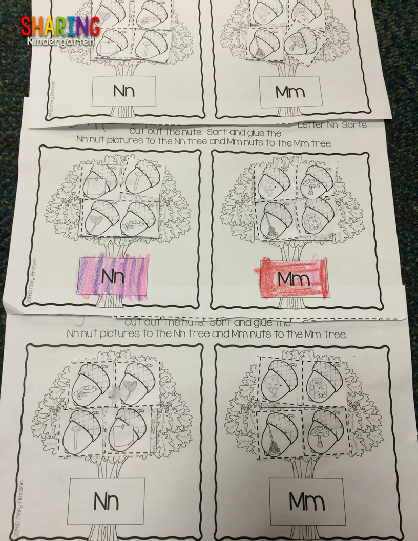 Letter Nn Activities - Sharing Kindergarten