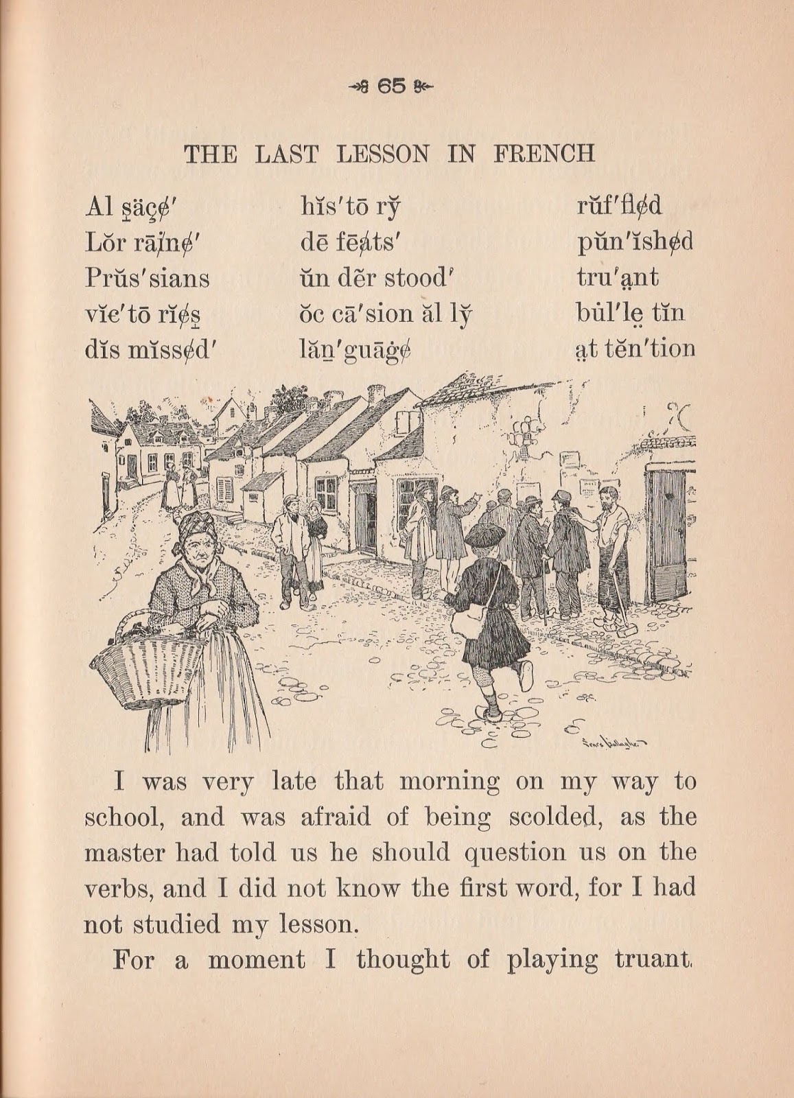 Storytelling + Research = LoiS: Daudet - The Last Lesson in French ...