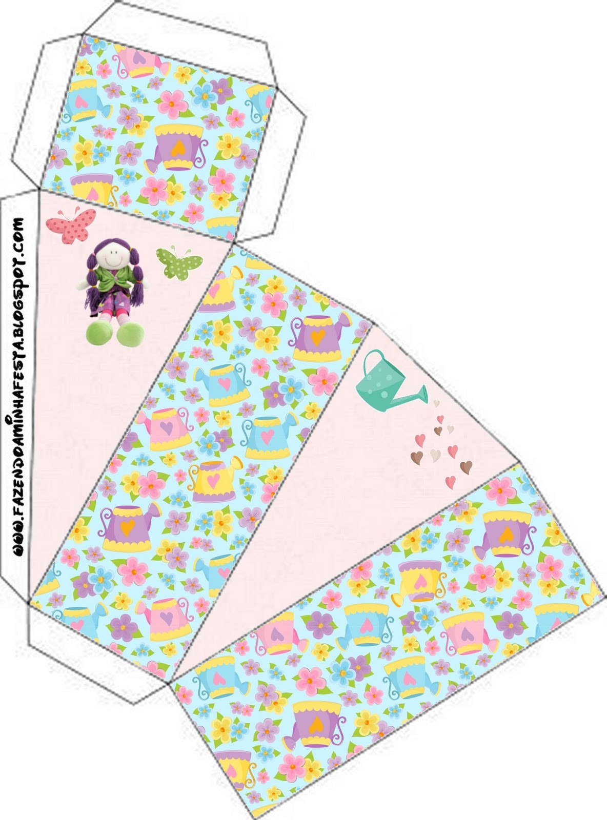 Cloth Dolls: Free Printable Boxes. - Oh My Fiesta! in english