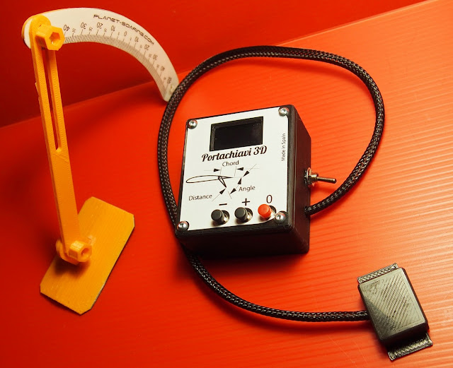 Planet-Soaring: Review: Digital throw meter from Portachiavi.es