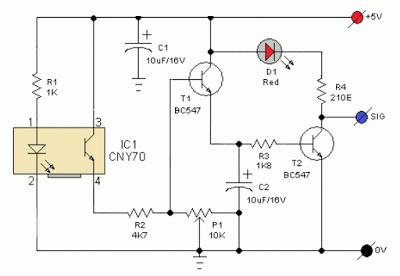 Line Following Robot Sensor - electronics