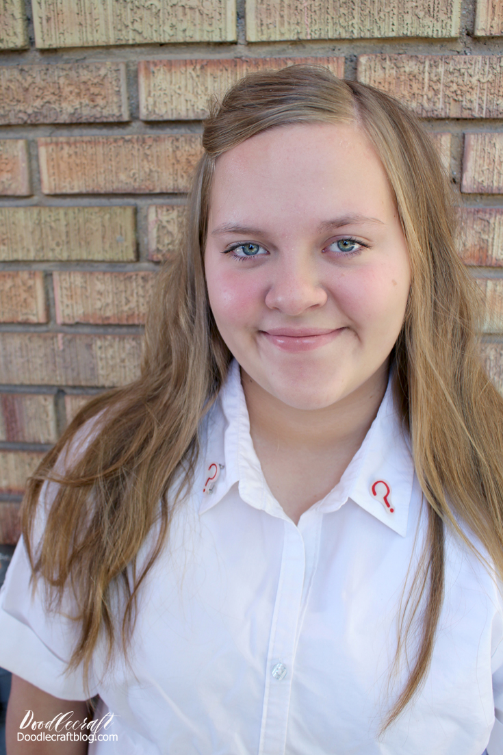 Doctor Who Question Mark Lapel Pin Flair DIY!