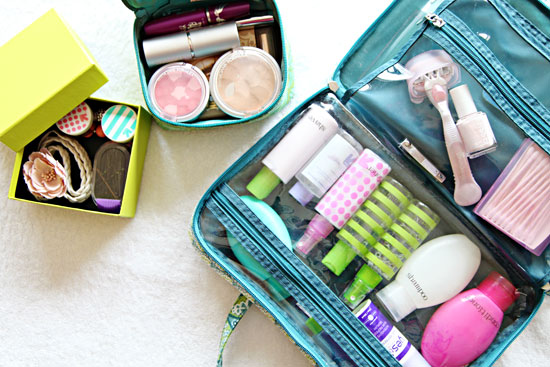 IHeart Organizing: Monthly Organizing Challenge: Traveling with Toiletries