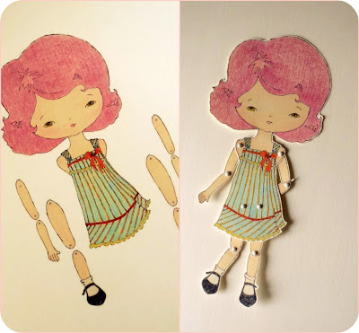 Gingermelon: Paper Doll Giveaway!!