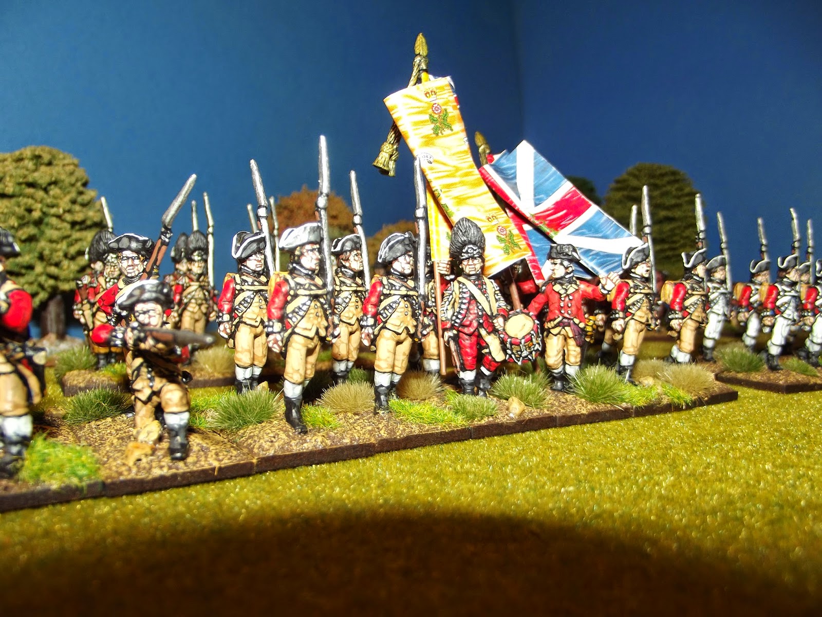 Hart of War Figure Painting and Basing Service: 28MM AWI BRITISH