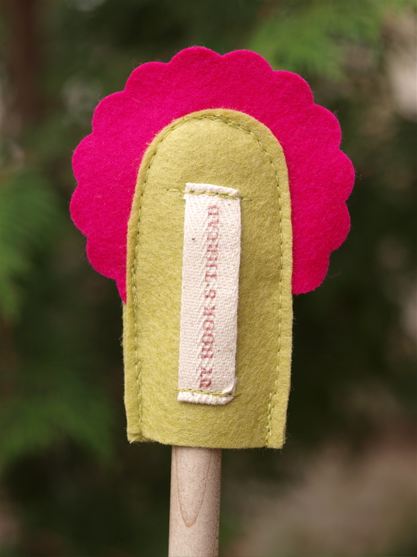 By Hook and Thread: flower puppet