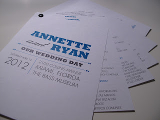 le petit papier | designs by monica: Annette + Ryan