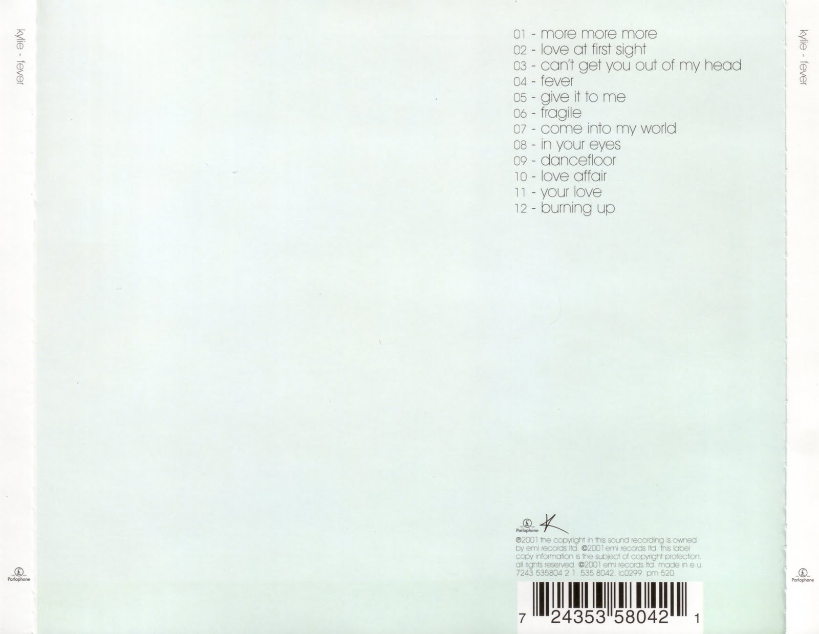 Kylie Fanmade Art: Fever - Official Artwork