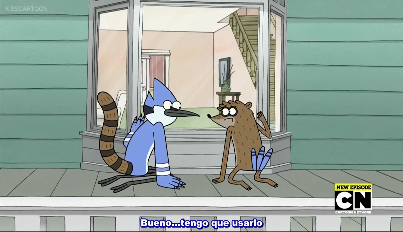 REGULAR SHOW 08x17 Mordeby and Rigbecai- sub español - .Kaffeine-Fansub
