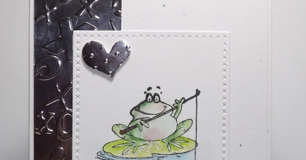 Ruby-Dooby-Doo Crafts: Loved up froggy and another calendar page