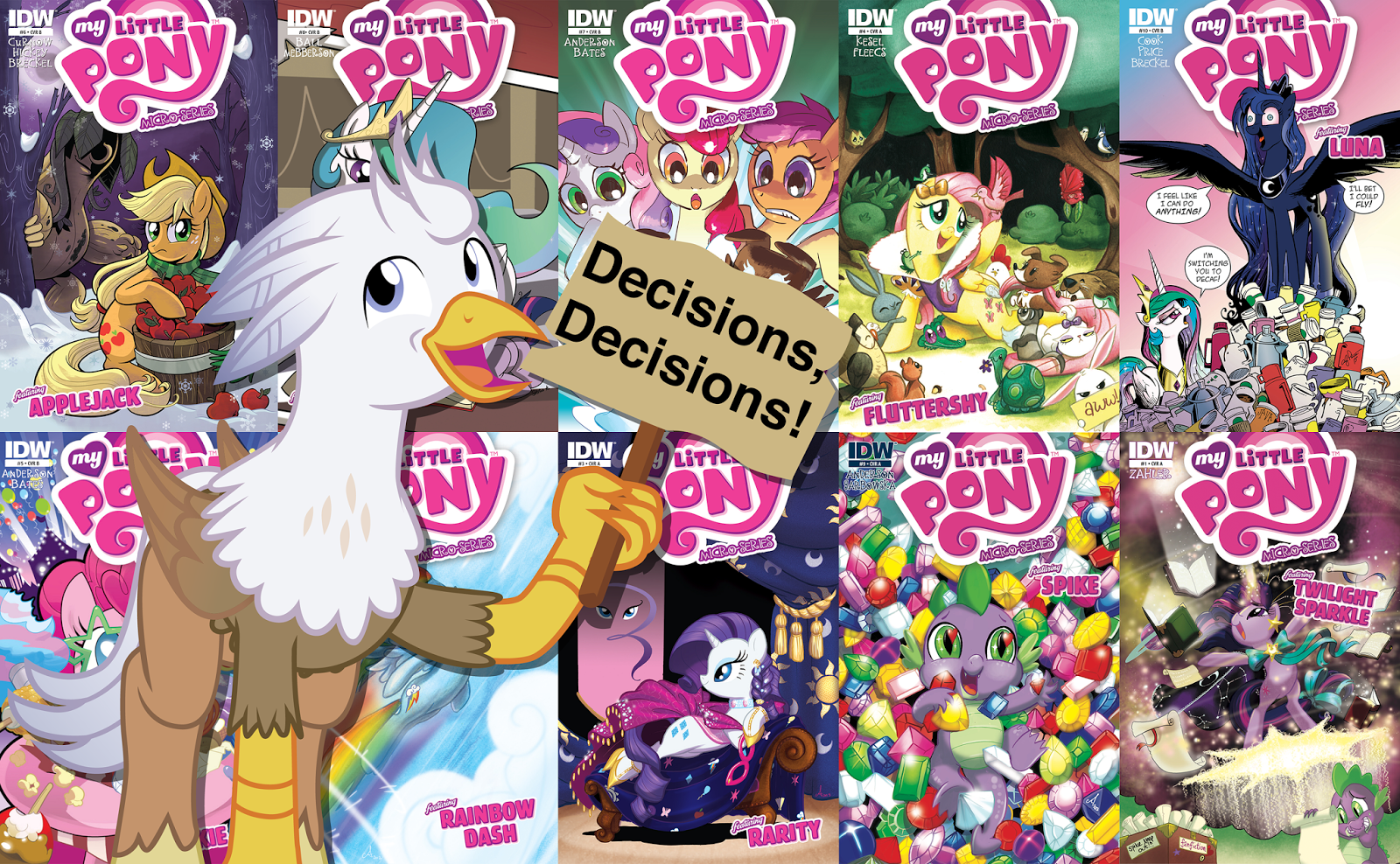 Equestria Daily - MLP Stuff!: Let's Rank 'em: The Micro Series