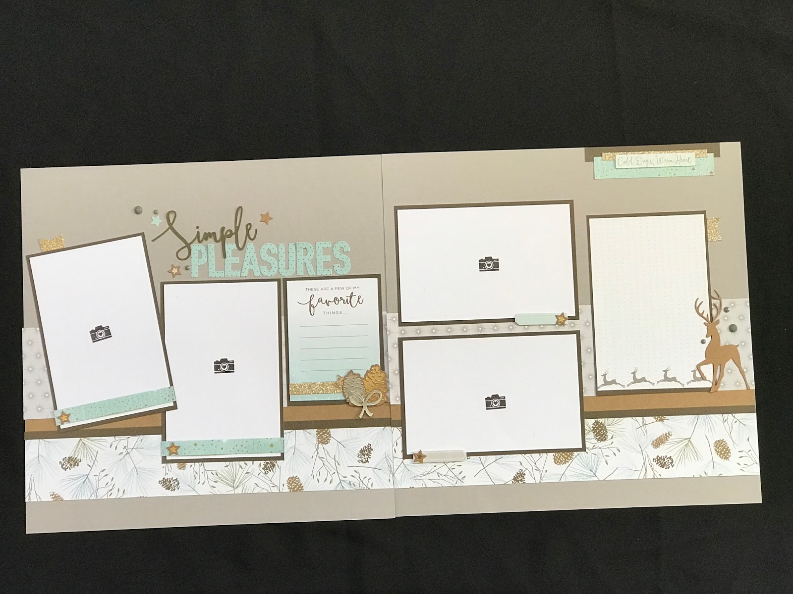 Scrapbook LIFE!: January Scrapbook Layouts!