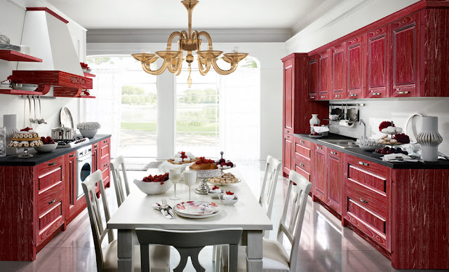 ITALIAN CONTEMPORARY RED KITCHEN DESIGN IN SAN DIEGO: ITALIAN RED ...