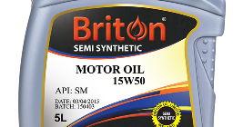 Briton Oil Products: Motor Oil 15W-50 Semi Synthetic