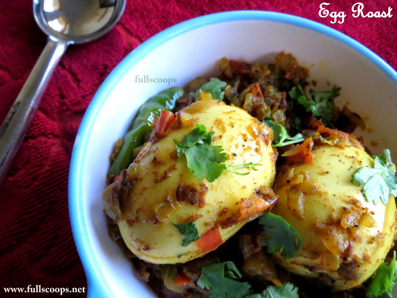 Egg Curry ~ Full Scoops - A food blog with easy,simple & tasty recipes!